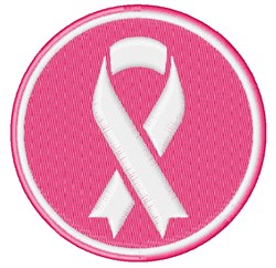 Awareness Ribbon Patch Embroidery Design | EmbroideryDesigns.com