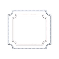 Monogram Frame Embroidery Design | EmbroideryDesigns.com