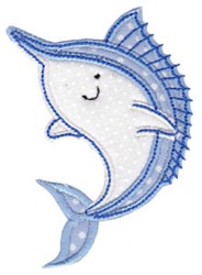 Sea Creatures Too Applique Swordfish Embroidery Design ...