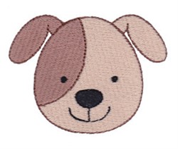 Dog Face Embroidery Design | EmbroideryDesigns.com