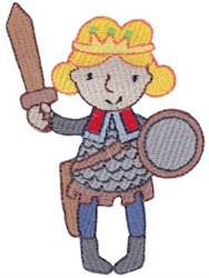 Knight Embroidery Design | EmbroideryDesigns.com