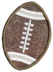 Football Applique Embroidery Design | EmbroideryDesigns.com