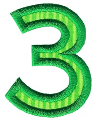 Applique Three Embroidery Design | EmbroideryDesigns.com