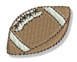 Mini Football Embroidery Design | EmbroideryDesigns.com