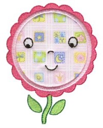 Roundys Flower Applique Embroidery Design | EmbroideryDesigns.com