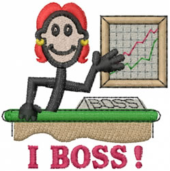 Boss Jane Embroidery Design | EmbroideryDesigns.com