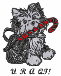 U R A QT! Embroidery Design | EmbroideryDesigns.com