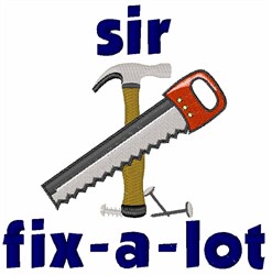 Sir Fix-A-Lot Embroidery Design | EmbroideryDesigns.com