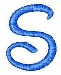 Disney Letter S Embroidery Design | EmbroideryDesigns.com