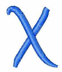 Disney Letter X Embroidery Design | EmbroideryDesigns.com
