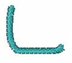 Small Letter l Embroidery Design | EmbroideryDesigns.com