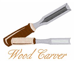 Wood Carver Embroidery Design | EmbroideryDesigns.com