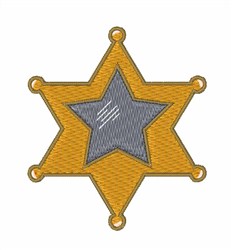 Police Badge Embroidery Design | EmbroideryDesigns.com