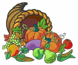 Fall Harvest Embroidery Design | EmbroideryDesigns.com