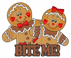 Bite Me Embroidery Design | EmbroideryDesigns.com