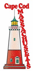Cape Cod Embroidery Design | EmbroideryDesigns.com