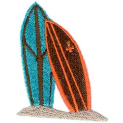 Surf Boards Embroidery Design | EmbroideryDesigns.com
