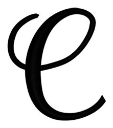 Script Letter C Embroidery Design | EmbroideryDesigns.com
