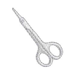 Scissor Embroidery Design | EmbroideryDesigns.com
