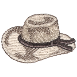 Cowboy Hat Embroidery Design | EmbroideryDesigns.com