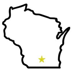 Wisconsin Embroidery Design | EmbroideryDesigns.com