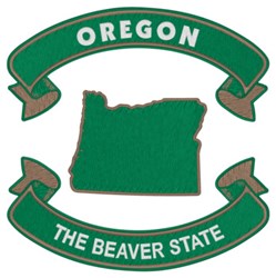 Oregon Nickname Embroidery Design | EmbroideryDesigns.com