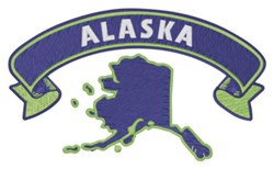 Alaska Embroidery Design | EmbroideryDesigns.com