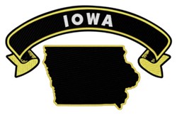 Sm. Iowa Embroidery Design | EmbroideryDesigns.com