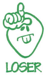 Loser Embroidery Design | EmbroideryDesigns.com