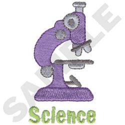 Science Embroidery Design | EmbroideryDesigns.com