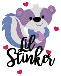 Lil Stinker Embroidery Design | EmbroideryDesigns.com