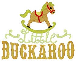 Little Buckaroo Embroidery Design | EmbroideryDesigns.com