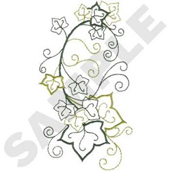 Ivy Embroidery Design | EmbroideryDesigns.com
