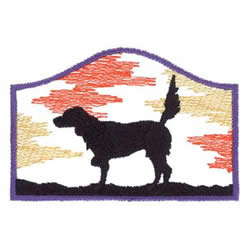 Setter Embroidery Design | EmbroideryDesigns.com