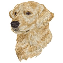 Golden Retriever Embroidery Design | EmbroideryDesigns.com