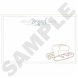 Breads Embroidery Design | EmbroideryDesigns.com