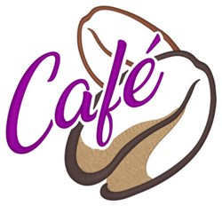 Cafe Embroidery Design | EmbroideryDesigns.com