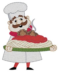 Chef Embroidery Design | EmbroideryDesigns.com