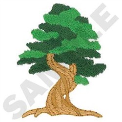 Bonsai Tree Embroidery Design | EmbroideryDesigns.com