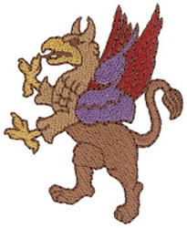 Griffin Embroidery Design | EmbroideryDesigns.com