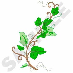 English Ivy Embroidery Design | EmbroideryDesigns.com