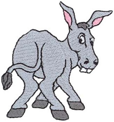 Donkey Embroidery Design | EmbroideryDesigns.com
