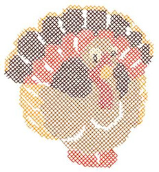 Turkey Embroidery Design | EmbroideryDesigns.com