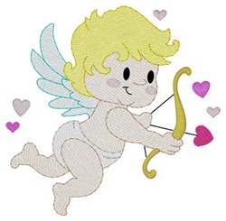 Cupid Embroidery Design | EmbroideryDesigns.com