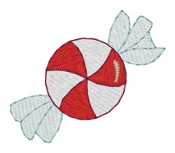 Peppermint Candy Embroidery Design | EmbroideryDesigns.com