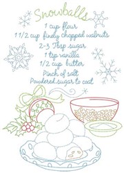 Snowballs Embroidery Design | EmbroideryDesigns.com