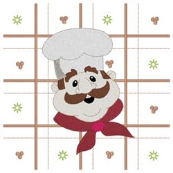 Chef Embroidery Design | EmbroideryDesigns.com