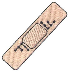 Bandage Embroidery Design | EmbroideryDesigns.com