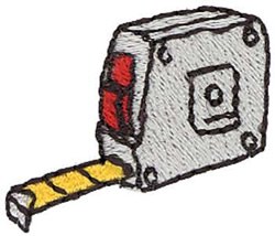 Tape Measure Embroidery Design | EmbroideryDesigns.com