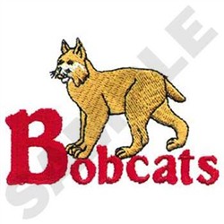 Bobcats Embroidery Design | EmbroideryDesigns.com